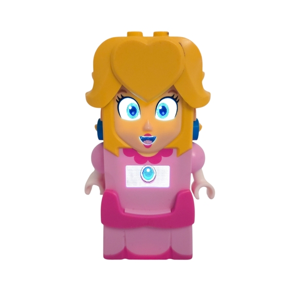 Lego | Toys | Lego Princess Peach Nintendo Super Mario Lightup Talking ...